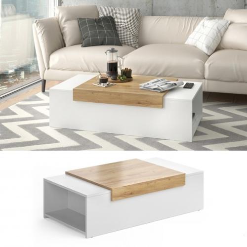 TABLE basse, coloris bi-ton original, haute qualité