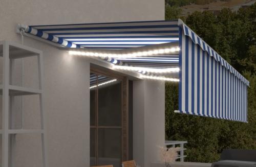 STORE BANNE 6 x 3 mètres, électrique avec télécommande.