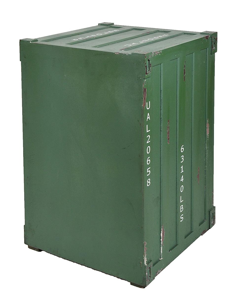 Commode design vintage, type vieux container